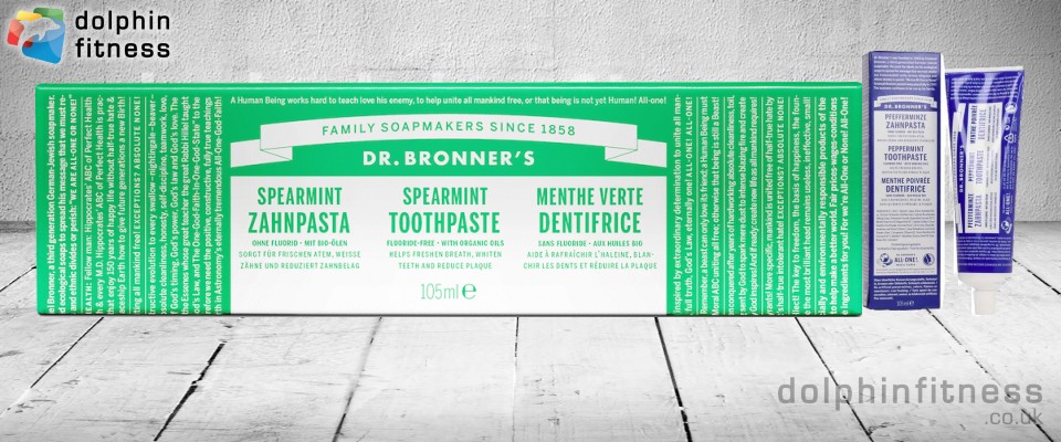 Dr. Bronner's All-One Toothpaste Range