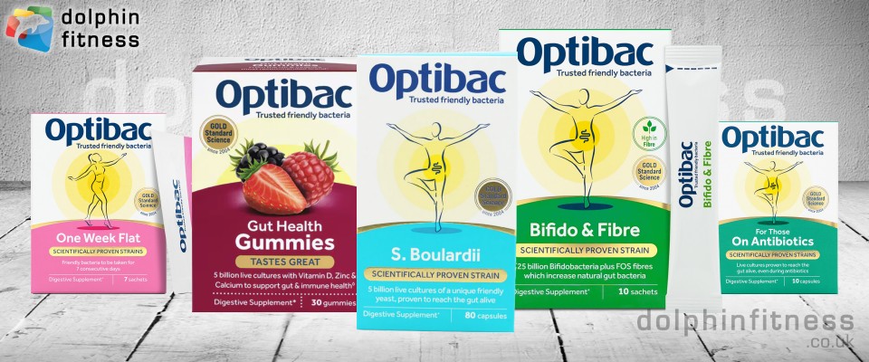 OptiBac Probiotics Digestive Supplements Range