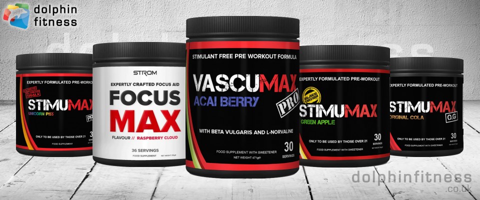 Strom Sports Pre-Workouts Range