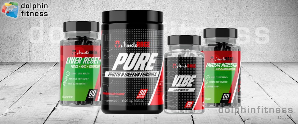 Muscle Rage Health Supplements Range