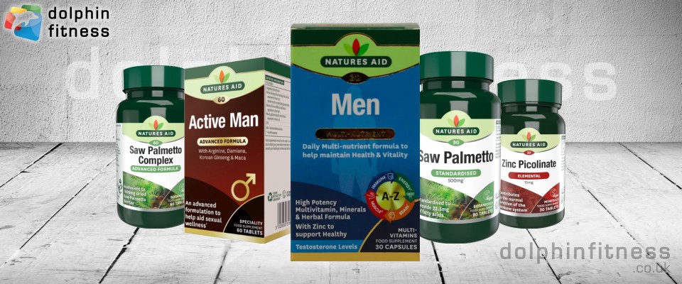 Natures Aid Men's Health Range
