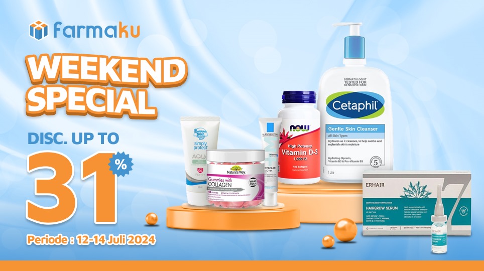 Promo Weekend Special Juli, Diskon up to 31% | Farmaku