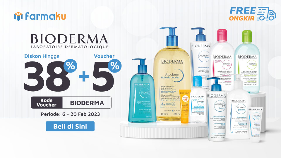 Bioderma Skinvestment, Diskon hingga 38%+5% | Farmaku