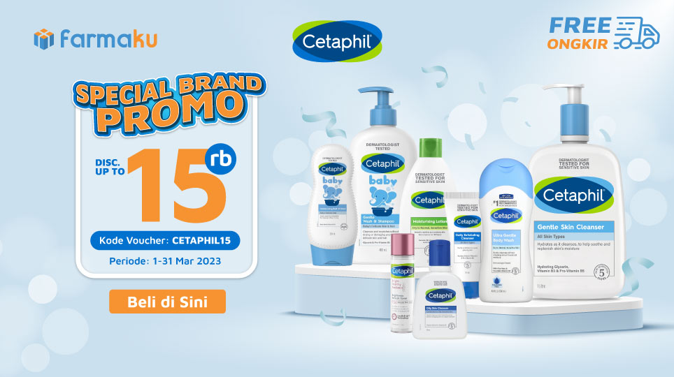 Cetaphil Special Brand Promo, Diskon 15RIBU | Farmaku