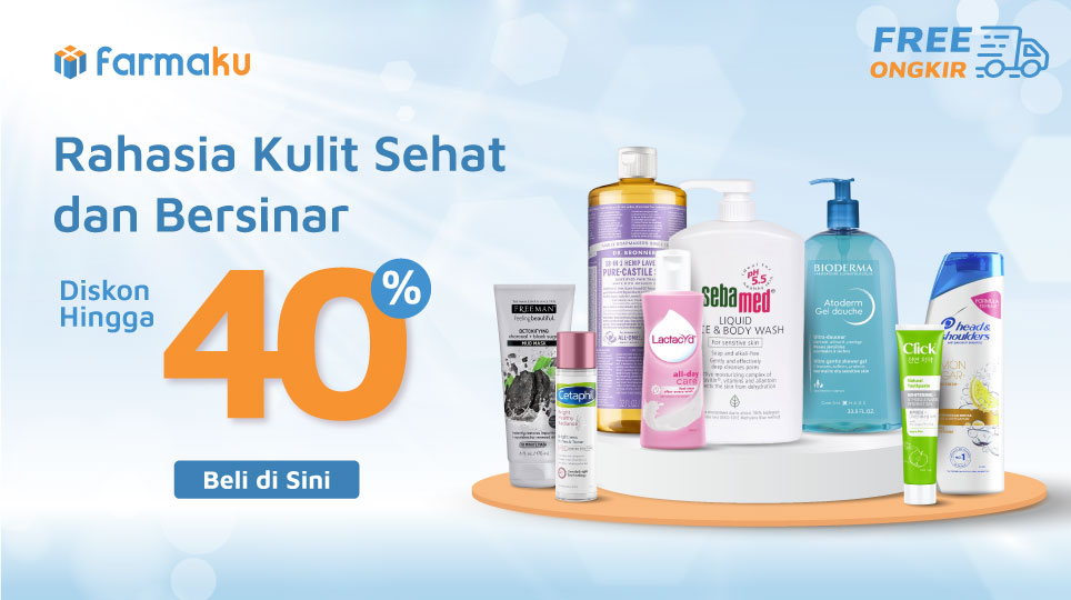 Kumpulan Produk Perawatan, Diskon Hingga 40% | Farmaku