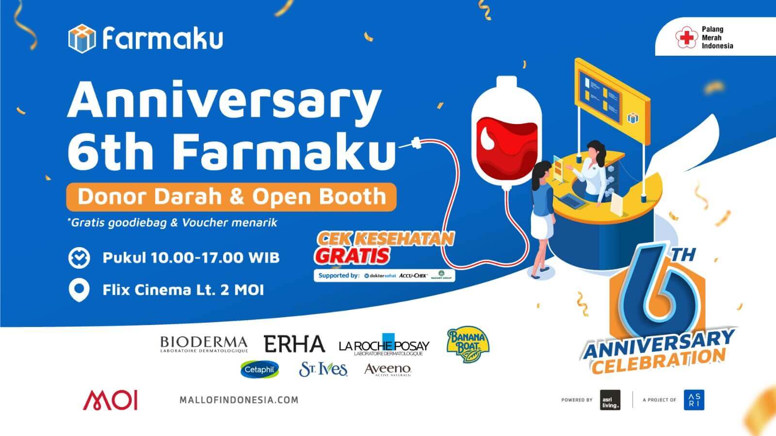 Semarak Promo dan Serunya Farmaku Anniversary ke-6 | Farmaku
