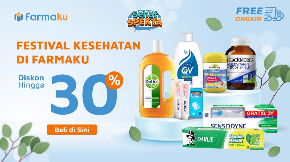 Festival Kesehatan Farmaku, Promo Diskon Hingga 30% | Farmaku