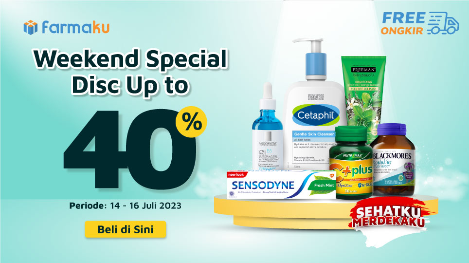 July Weekend Special, Diskon Hingga 40% | Farmaku