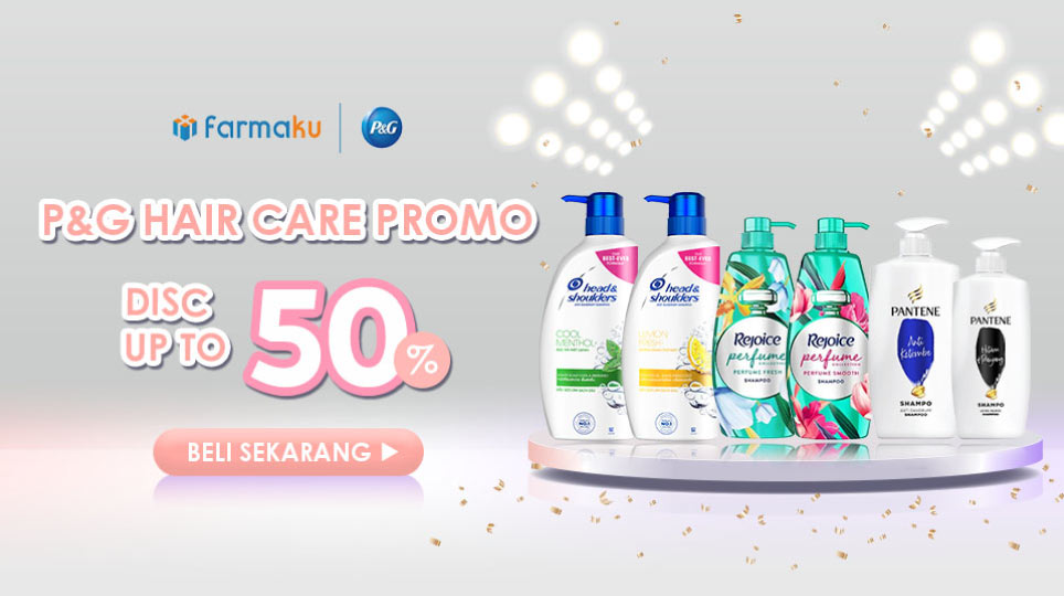 P&G Hair Care, Diskon Hingga 50% | Farmaku