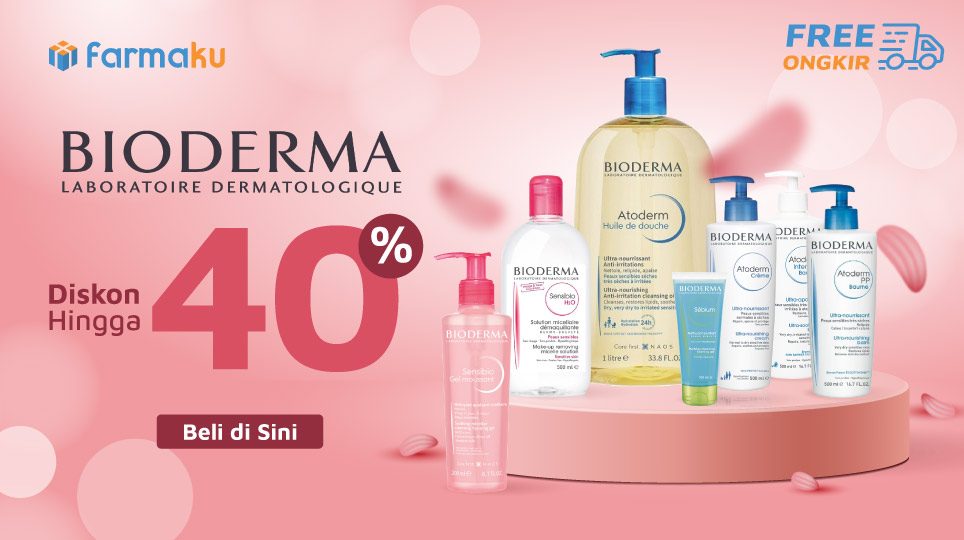 Perawatan Kulit Bioderma, Diskon Hingga 40% | Farmaku