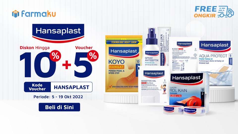 Promo Produk Perawatan Luka Hansaplast, Diskon Hingga 10% + Voucher 5% ...