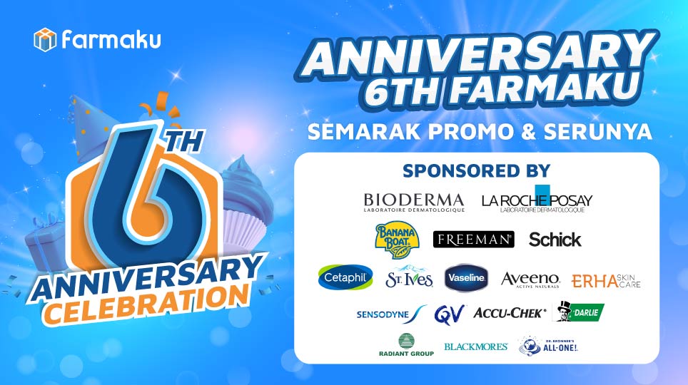 Semarak Promo dan Serunya Farmaku Anniversary ke-6 | Farmaku