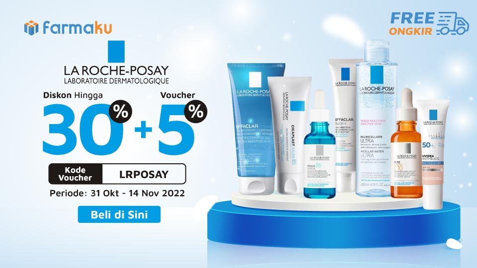 Skin Solution La Roche-Posay, Diskon Hingga 30% & Voucher 5% | Farmaku