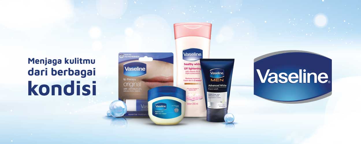 Jual Produk Vaseline Lengkap Murah | Farmaku