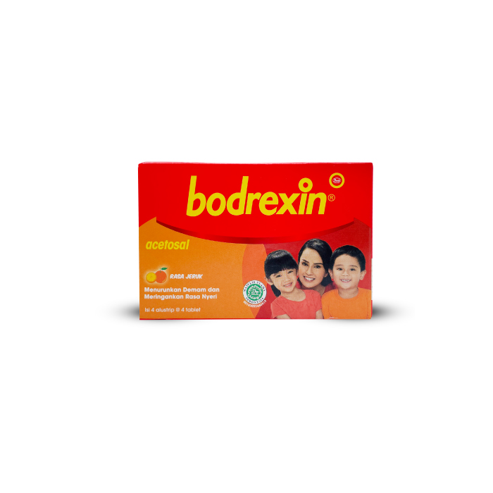 Bodrexin 80 mg 16 Tablet Kunyah | Farmaku