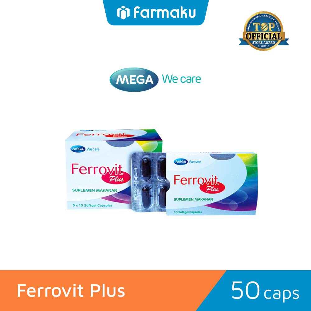Jual Ferrovit Plus Box 50 Caps | Farmaku