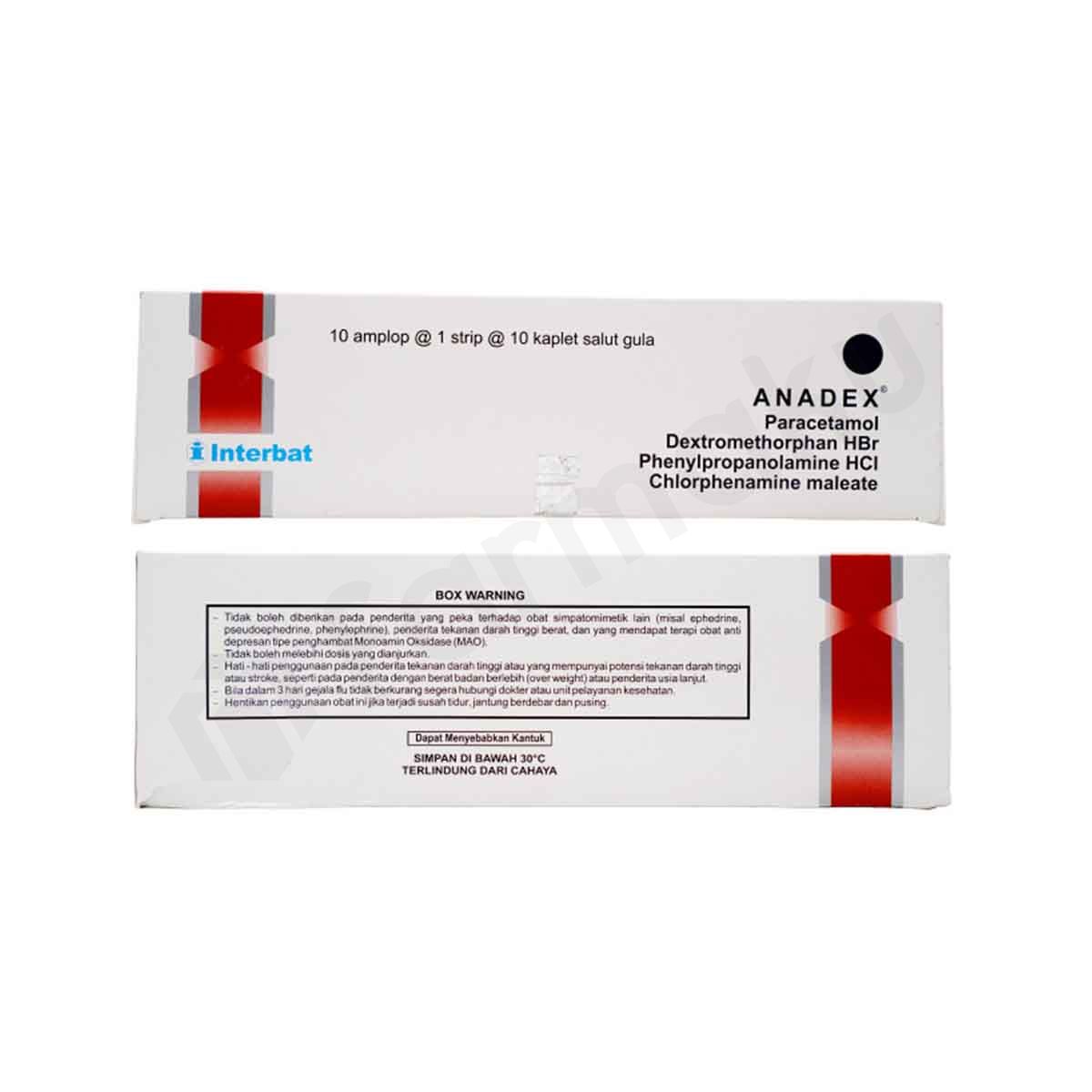 Anadex Strip 10 Tablet | Farmaku