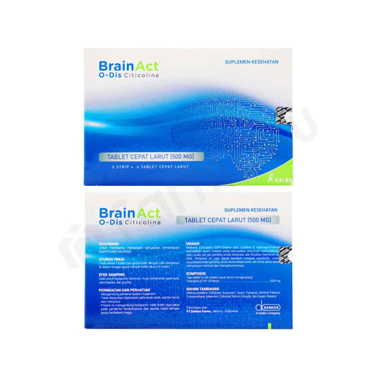 Brainact O-Dis 500 mg | Farmaku