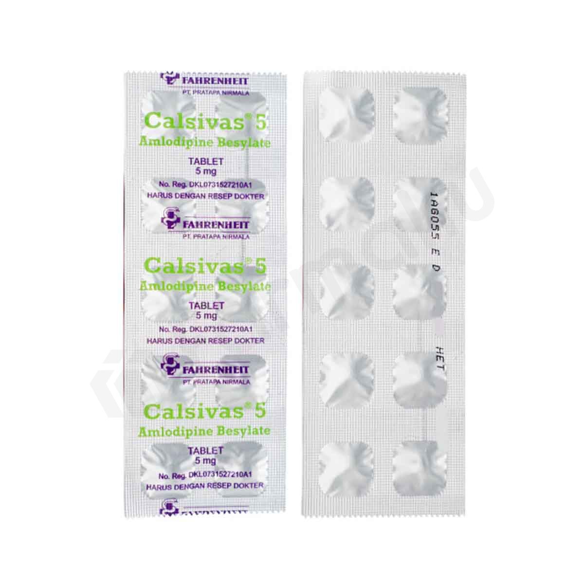 Calsivas 5 mg | Farmaku