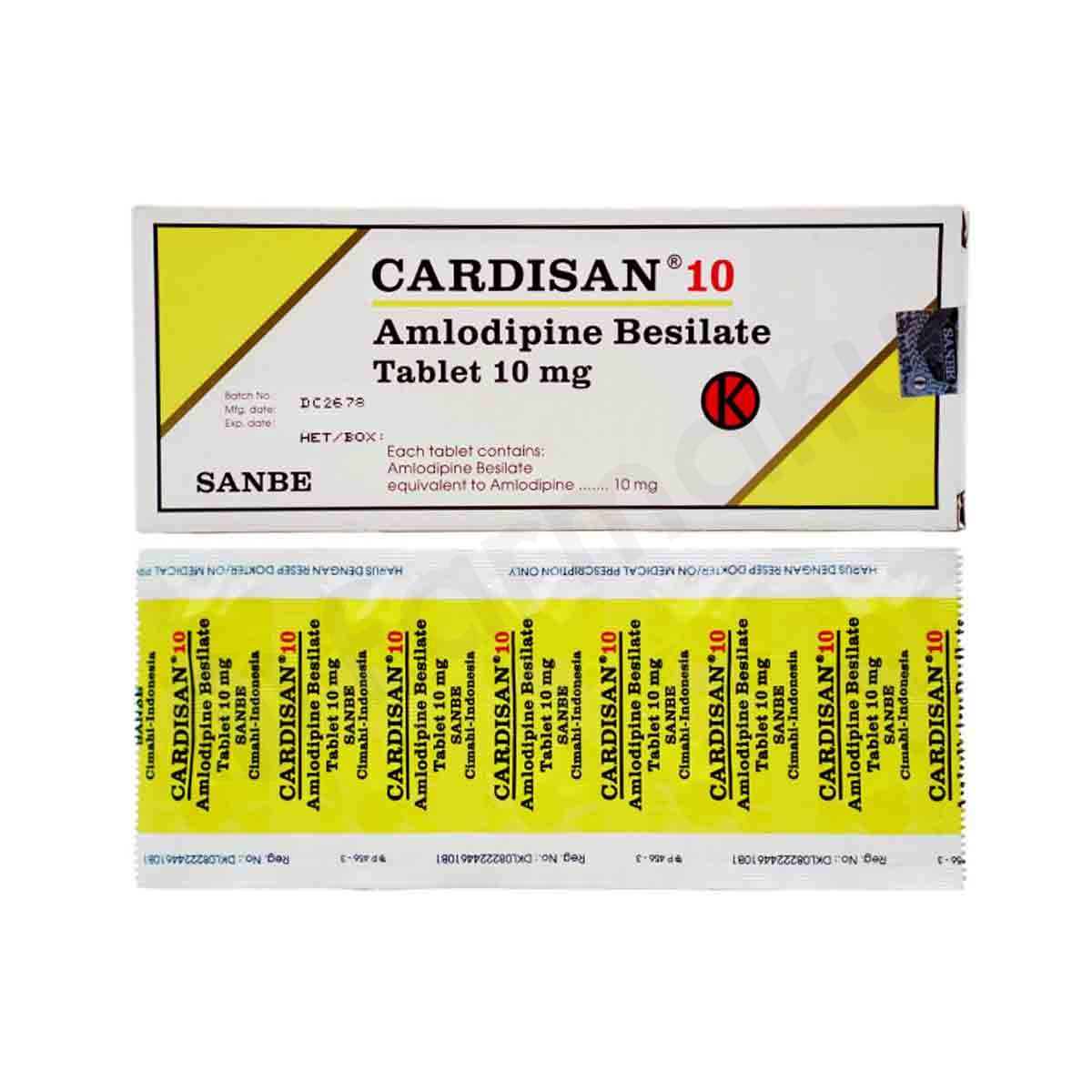 Cardisan 10 mg | Farmaku
