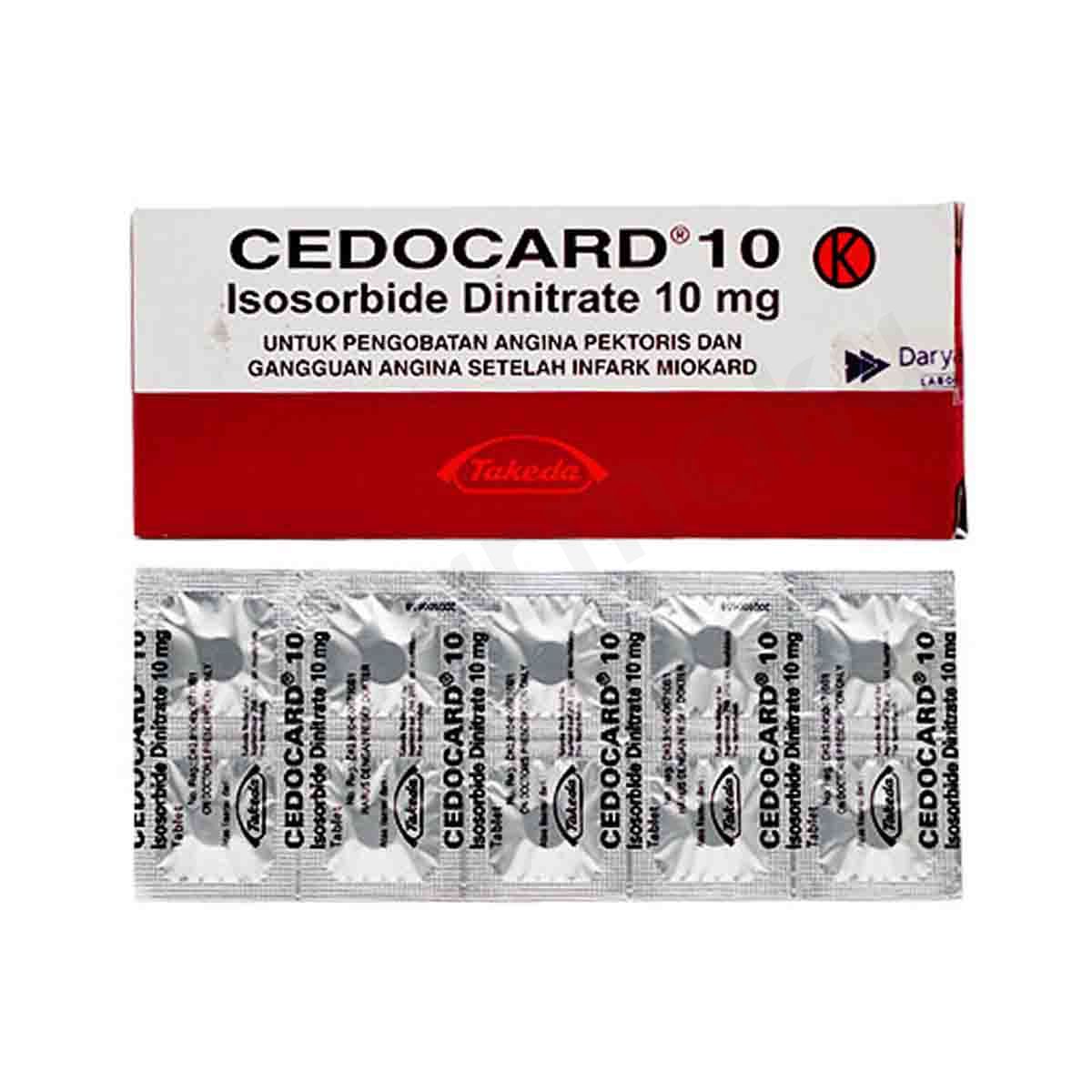 Cedocard 10 mg | Farmaku