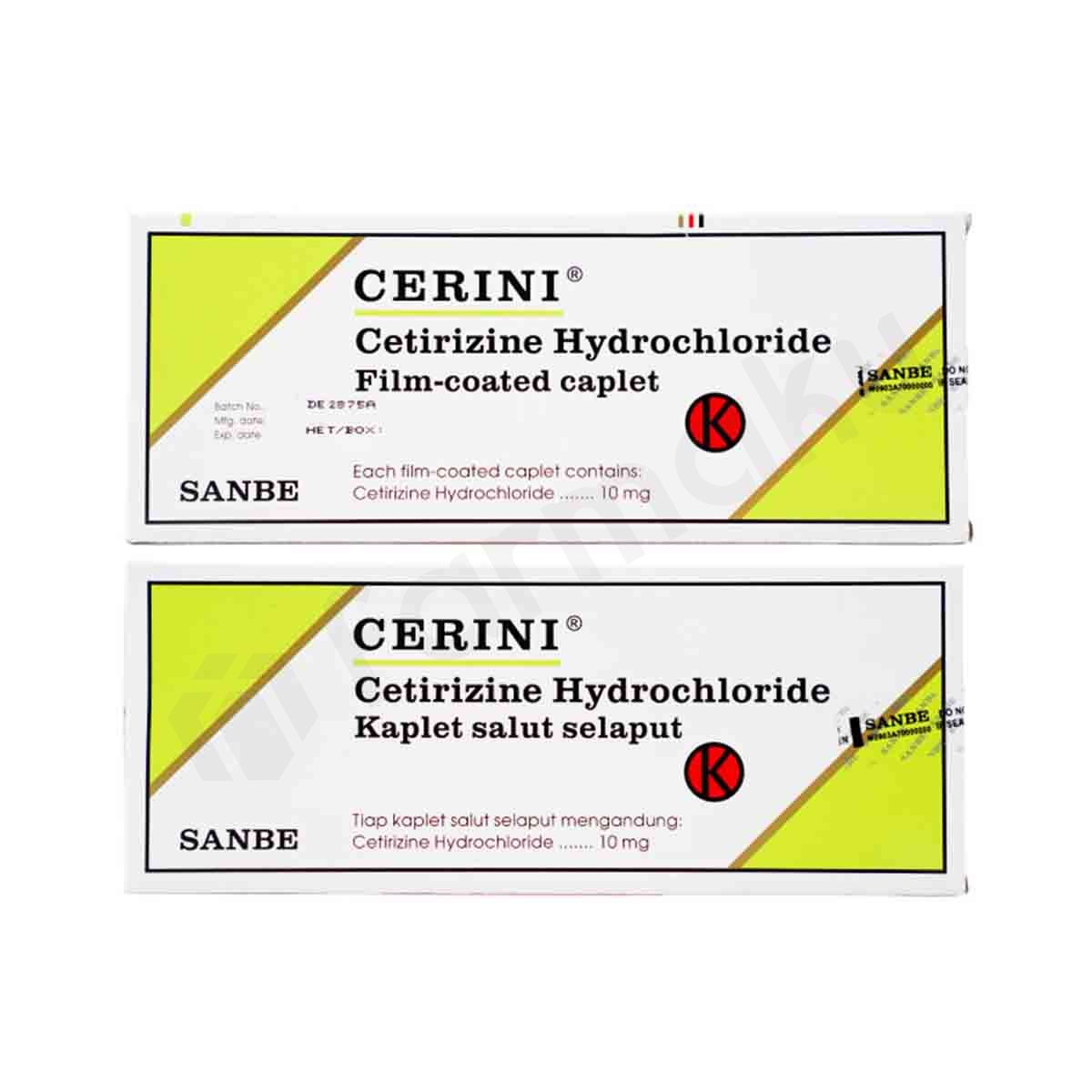 Cerini 10 mg | Farmaku