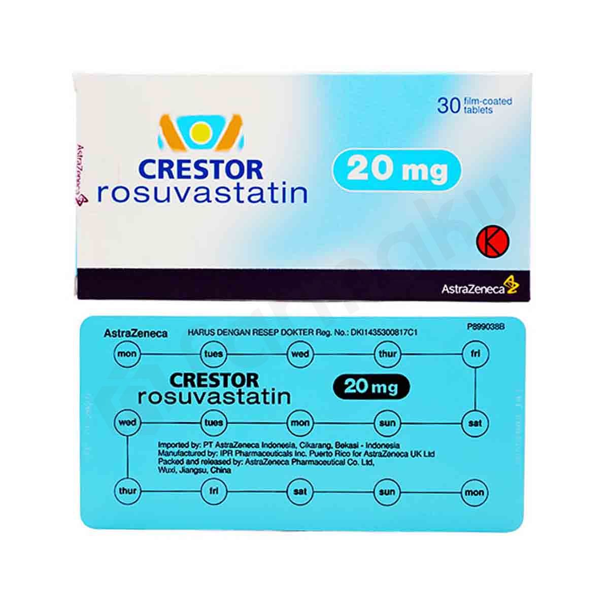 Crestor 20 mg | Farmaku