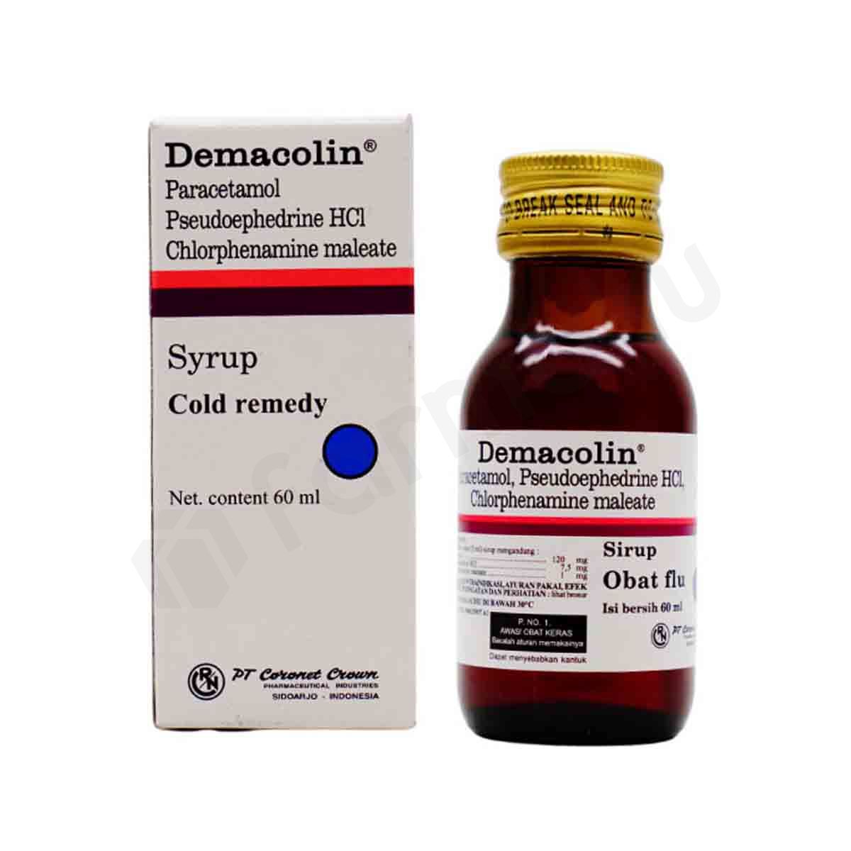 Demacolin Syrup 60 ml | Farmaku