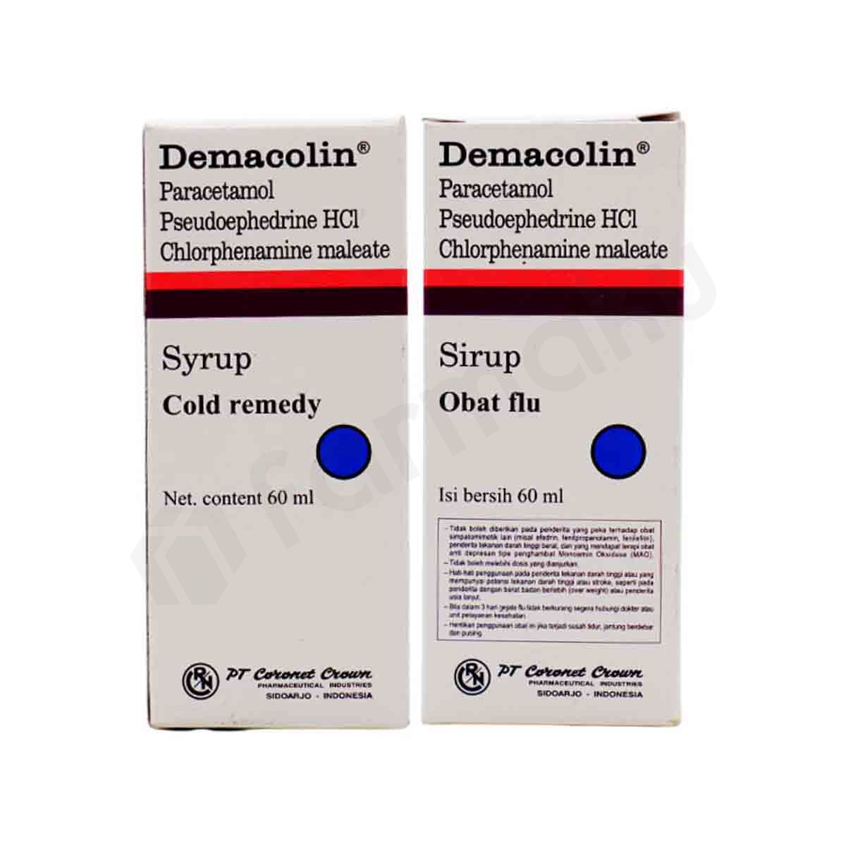 Demacolin Syrup 60 ml | Farmaku