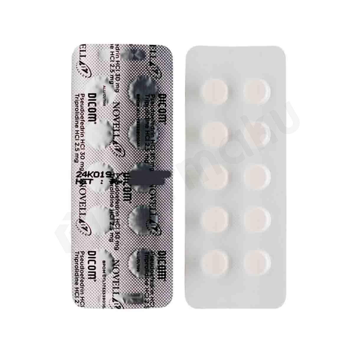 Dicom 30/2.5 mg | Farmaku