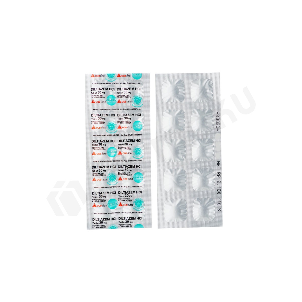Diltiazem 30 mg Dexa | Farmaku