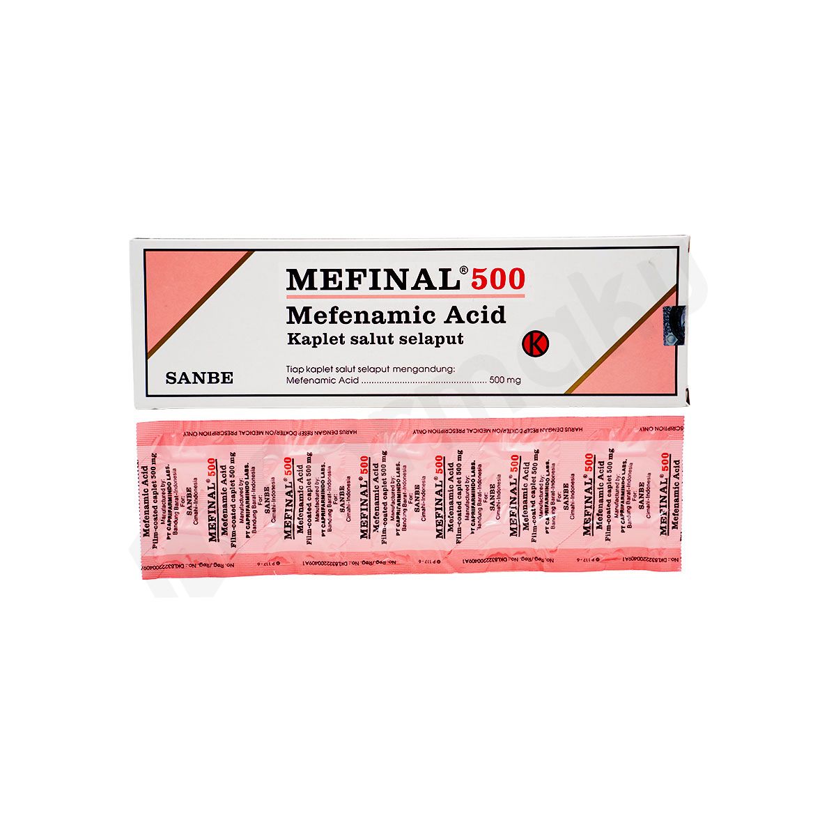 Jual Mefinal 500 mg Tab Murah | Farmaku