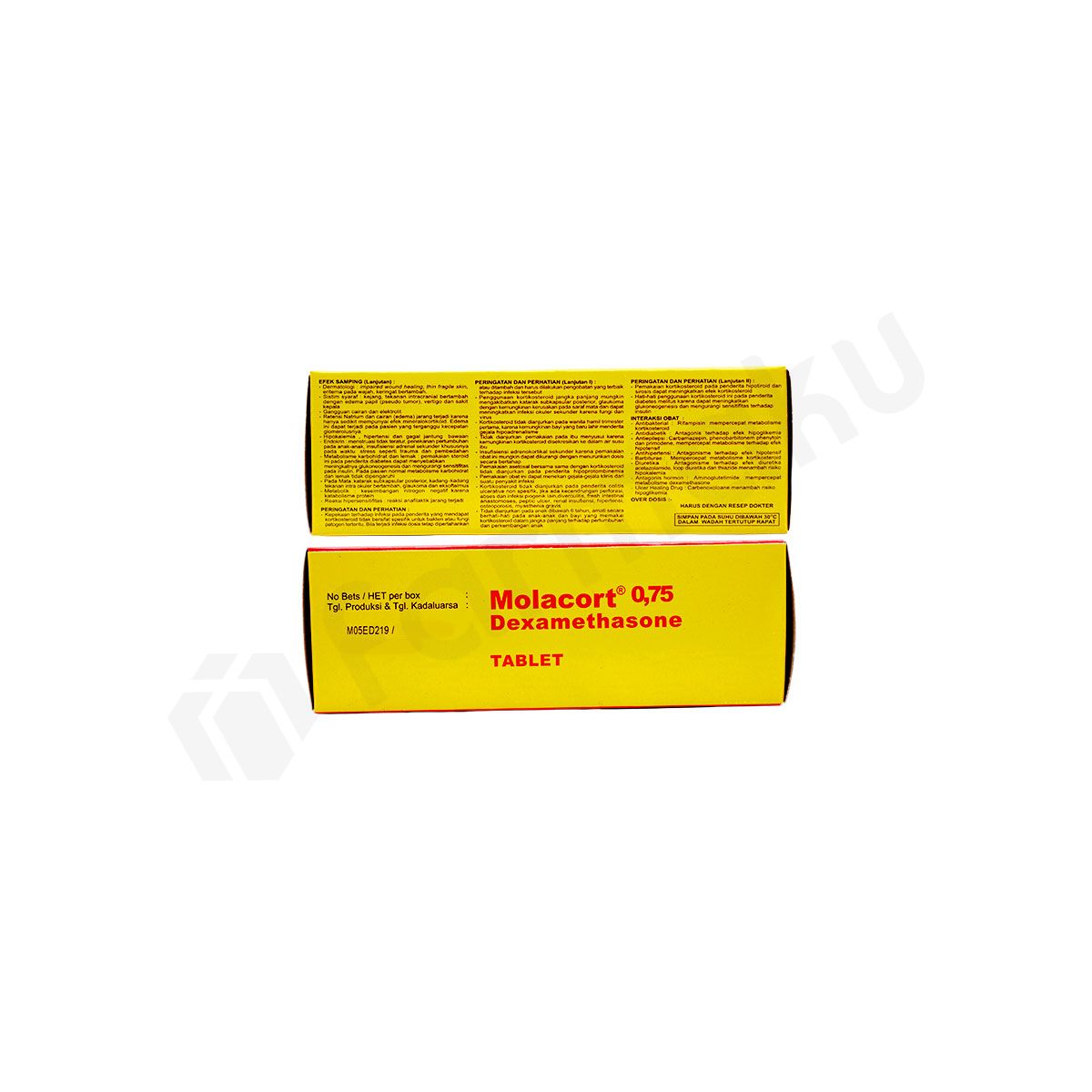 Jual Molacort 0,75 Strip Murah | Farmaku