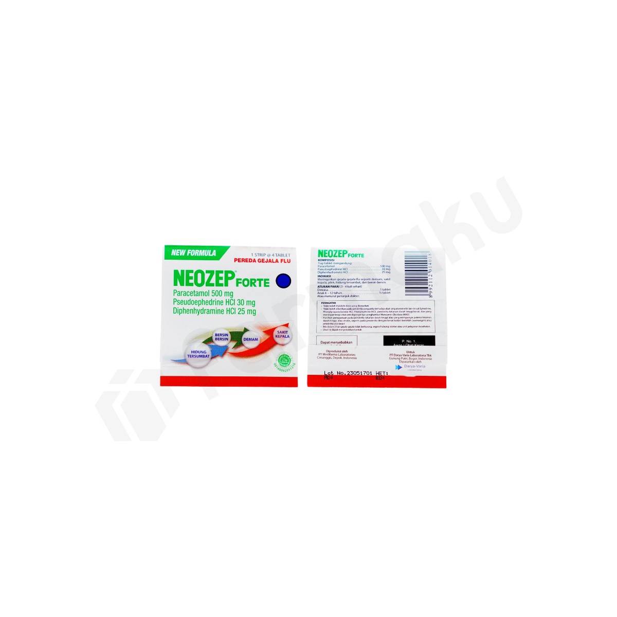 Jual Neozep Obat Batuk dan Pilek | Farmaku