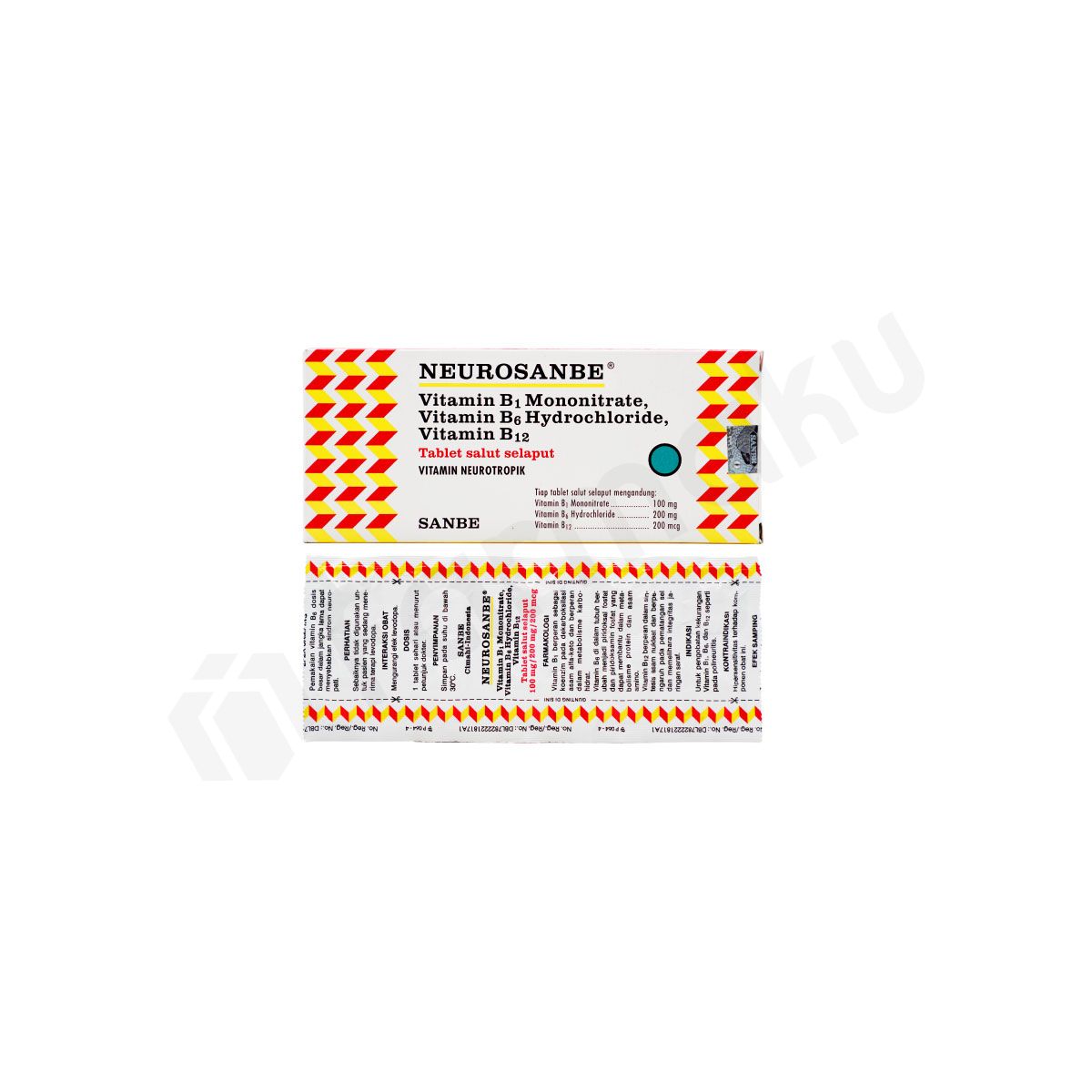 Neurosanbe Strip 10 Tablet | Farmaku