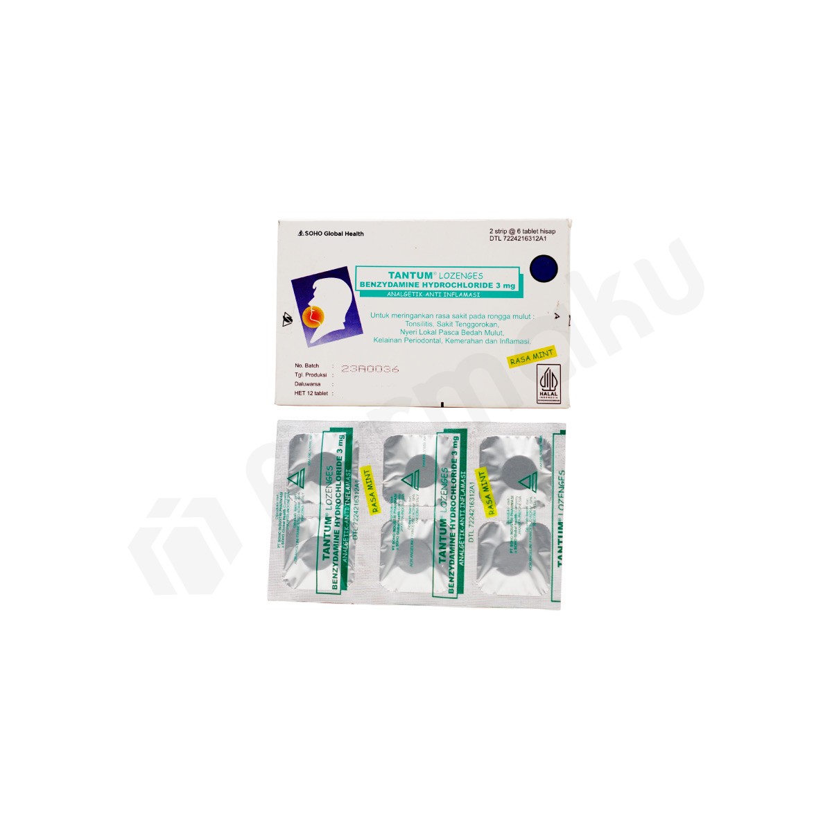 Tantum Lozenges Isi 12 Tablet Hisap | Farmaku