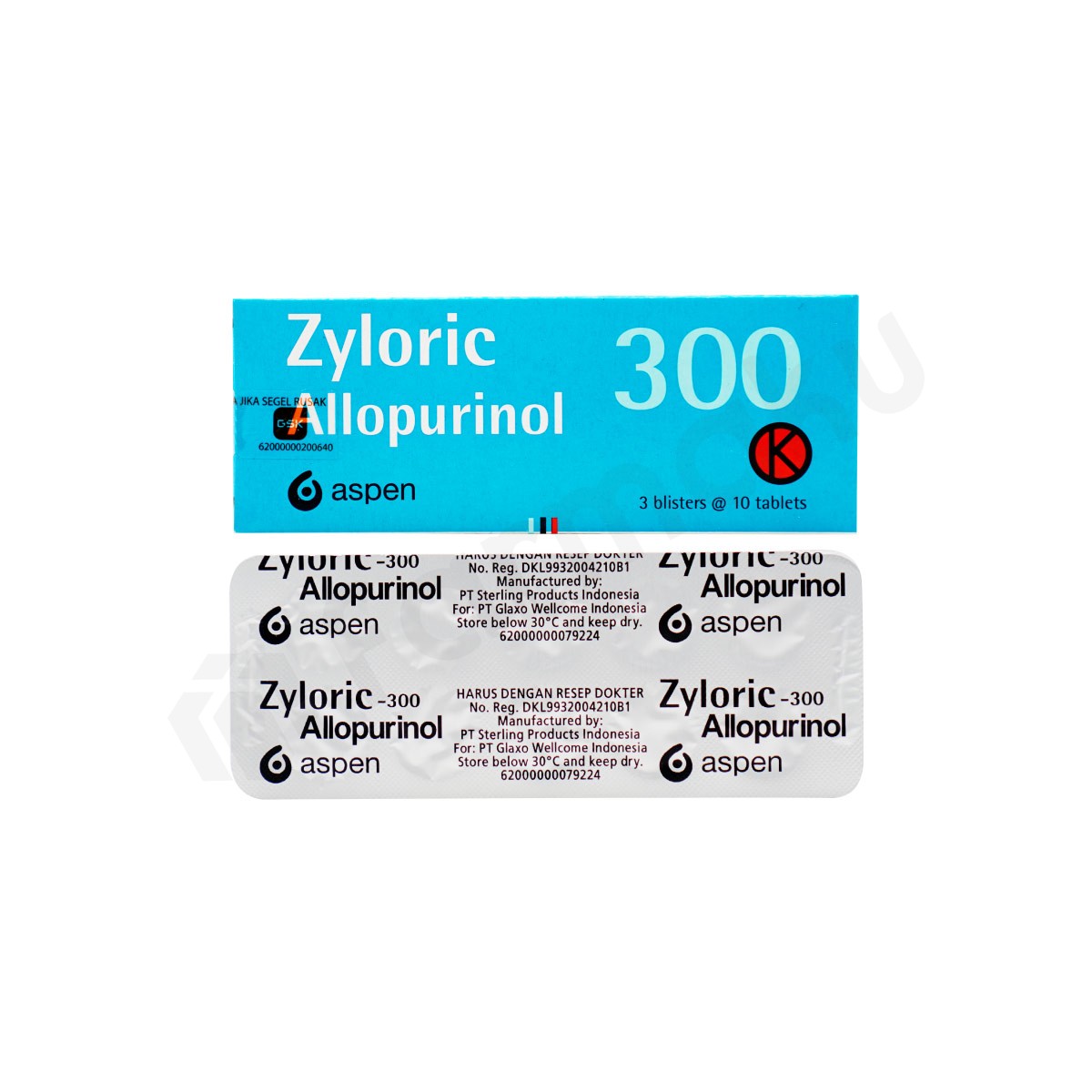 Jual Obat Zyloric 300 mg Tab Murah | Farmaku