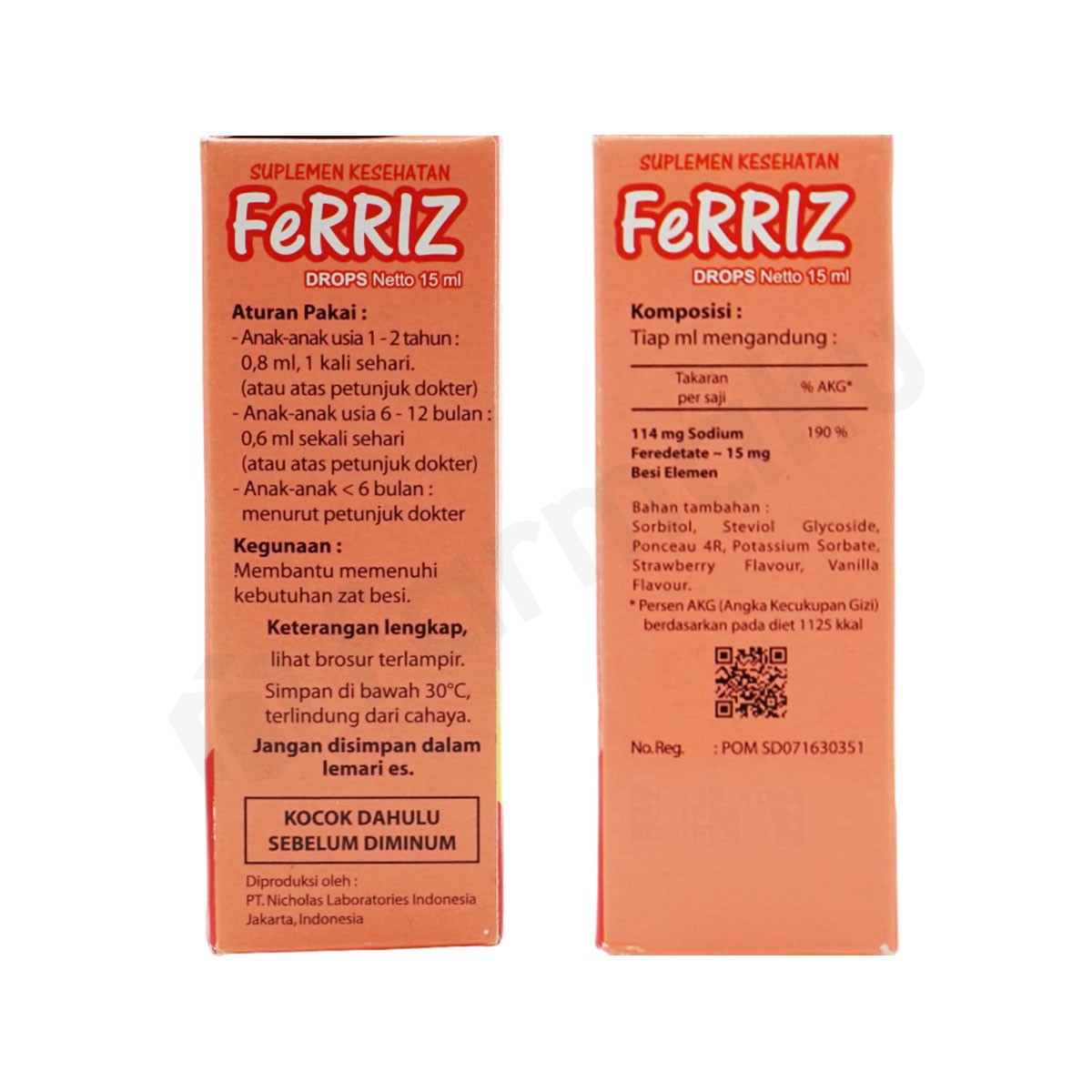 Ferriz Drops 15 ml | Farmaku