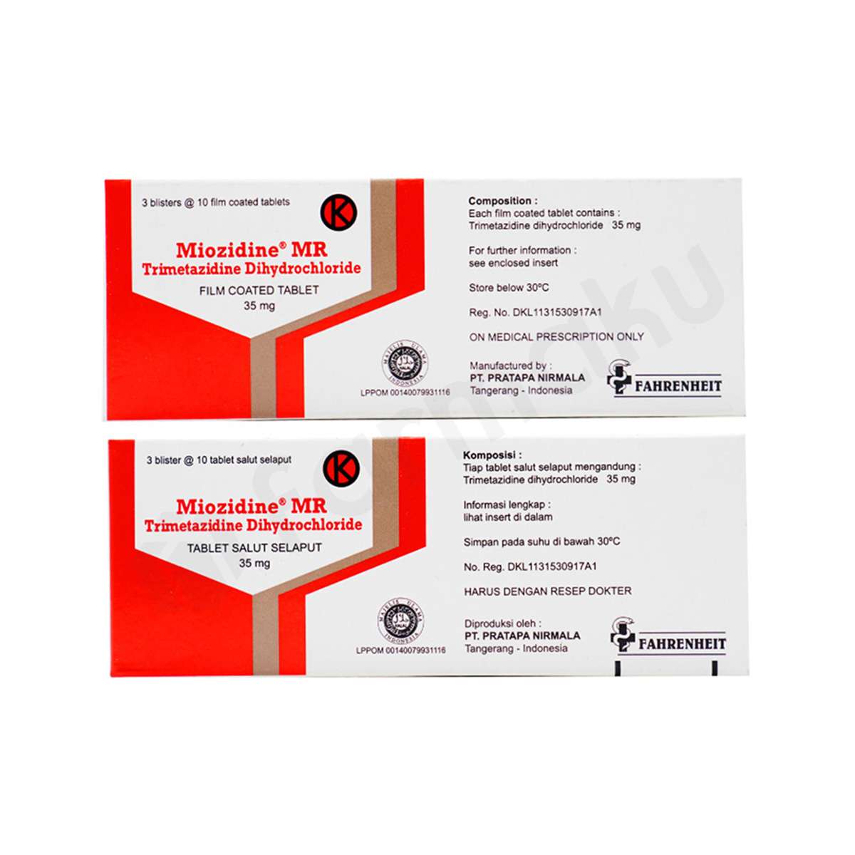 Miozidine MR 35 mg | Farmaku