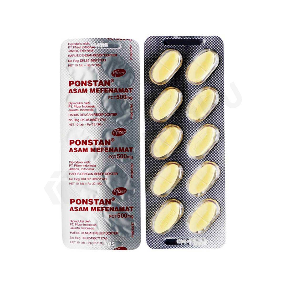 Ponstan 500 Jual Ponstan 500 Mg 1 Strip 10 Tablet | Shopee Indonesia