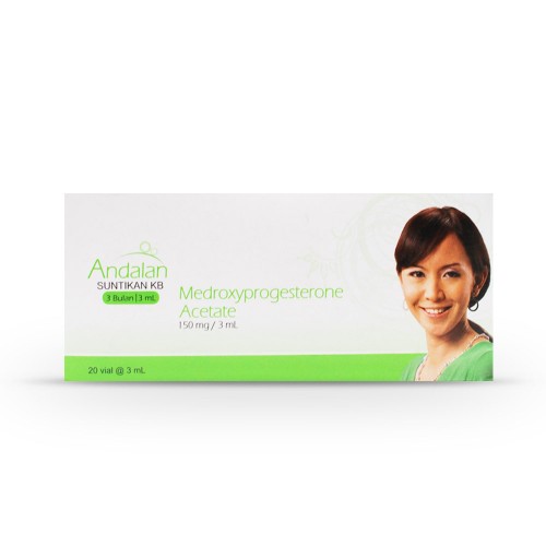 Jual Andalan Injeksi 3 Bulan Harga Terbaik | Farmaku