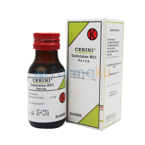 Harga cerini syrup Murah | Farmaku