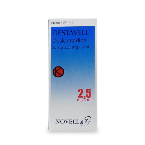 Destavell 2.5 mg Syrup 5 ml | Farmaku