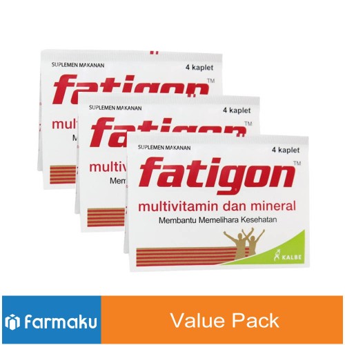 Harga Value Pack Fatigon Strip diskon | Farmaku