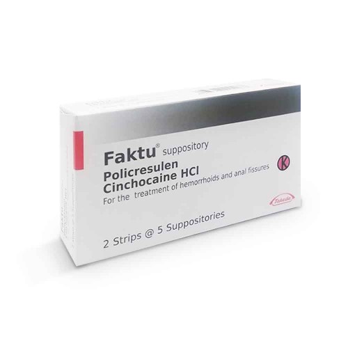 Jual Faktu Suppositoria Harga Terbaik | Farmaku