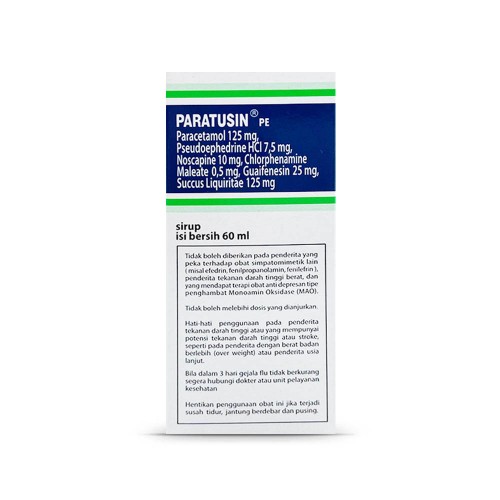Paratusin PE Sirup 60 ml | Farmaku