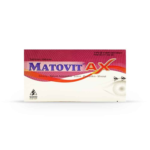 Jual Matovit AX Kaplet 18 Strip | Farmaku