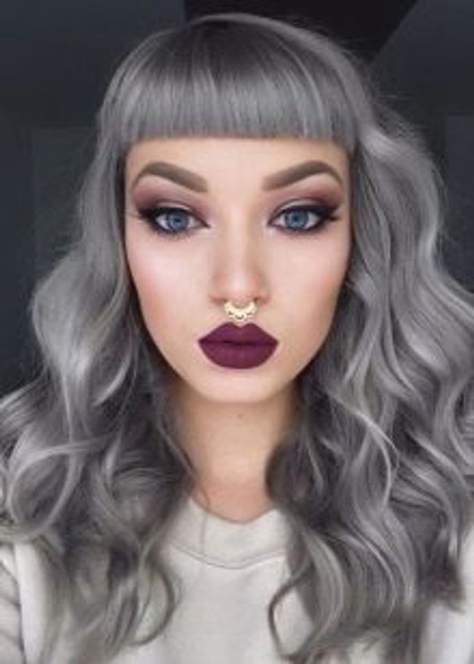 Tintes para el cabello gris: una variedad de tonos y recomendaciones de ...