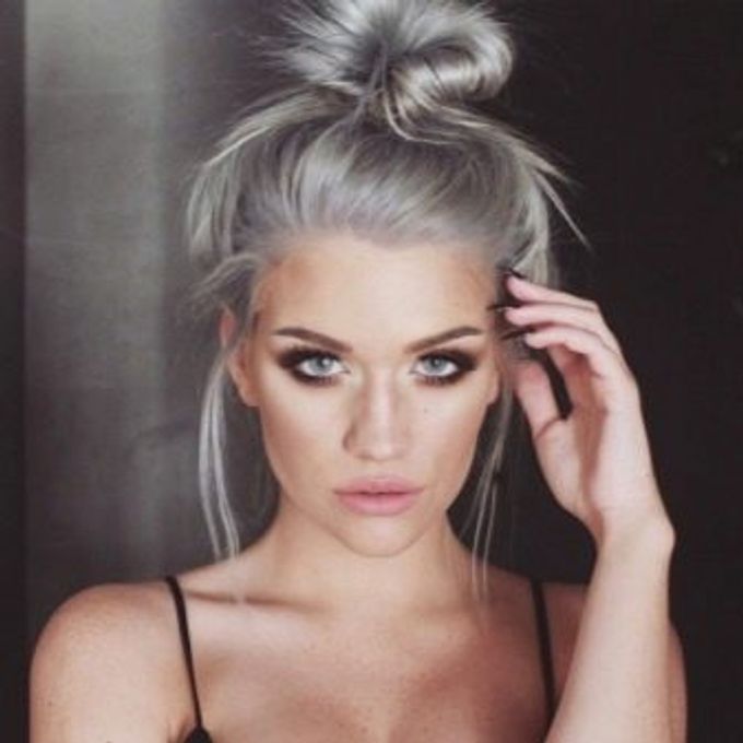 Tintes para el cabello gris: una variedad de tonos y recomendaciones de ...