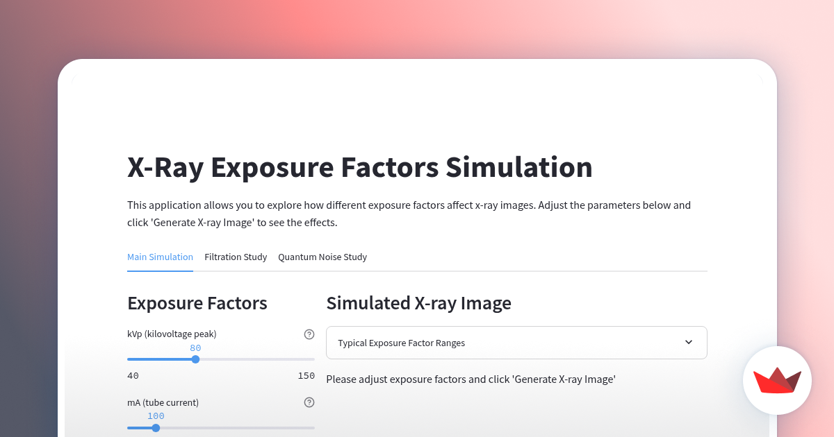 X-Ray Exposure Simulation